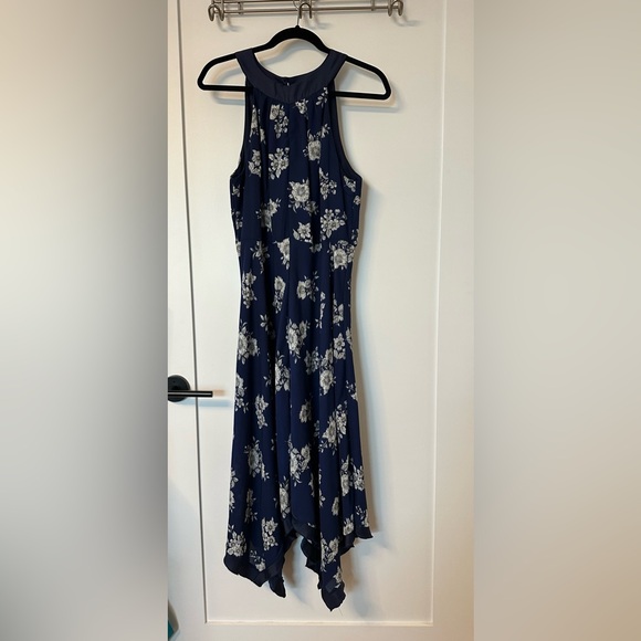 Eva Franco | Dresses | Eva Franco Halter Neck Floral Dress | Poshmark